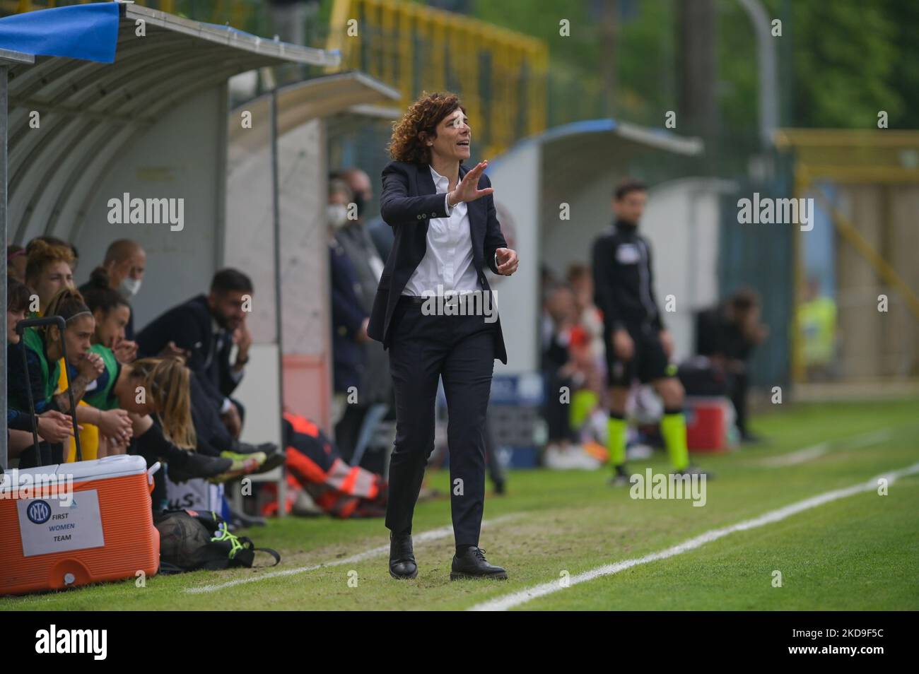 Fc internazionale v ac milan women serie a Banque de photographies et d ...