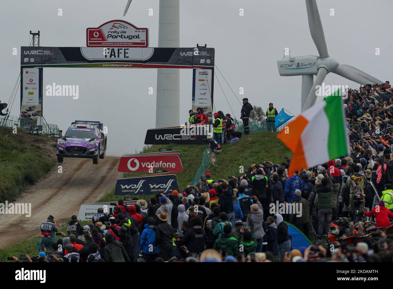 Gus GREENSMITH (GBR) et Jonas ANDERSSON (SWE) dans FORD Puma Rally1 de ...