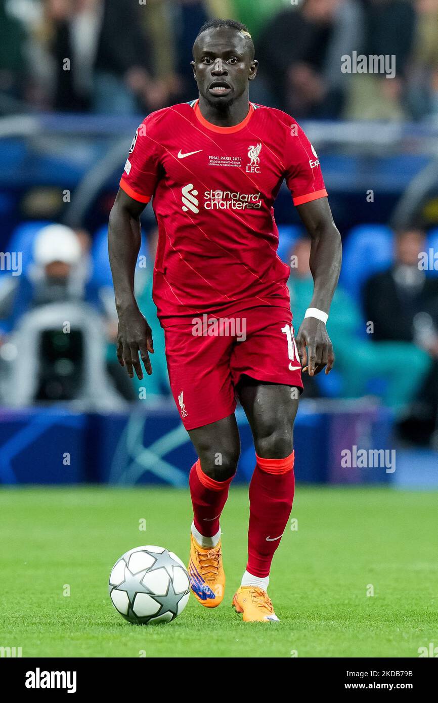 Sadio Mane' du FC Liverpool lors du match final de la Ligue des ...