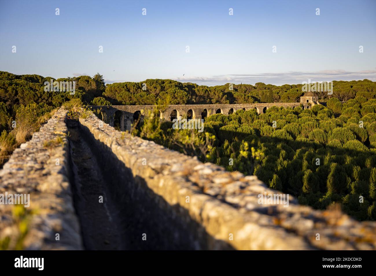 Aqueduc du convento de cristo Banque de photographies et d’images à ...