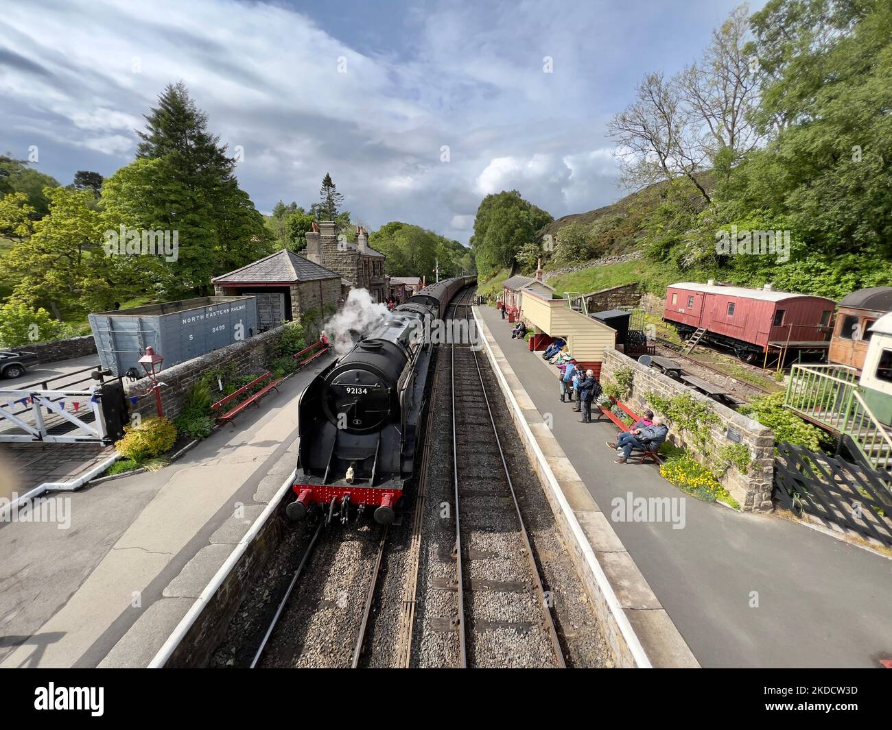 Goathland train station Banque de photographies et d’images à haute ...