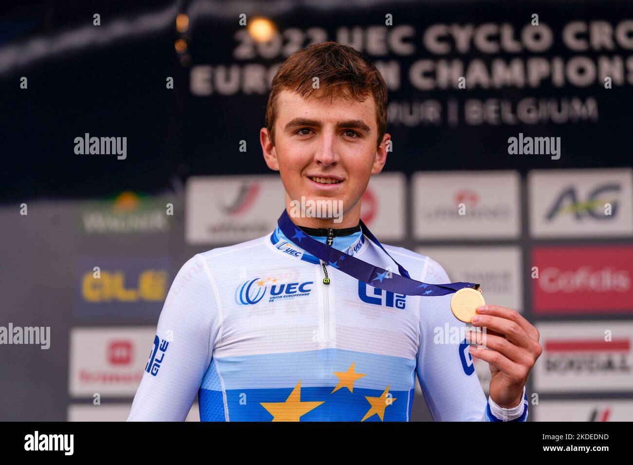 NAMUR, BELGIQUE - NOVEMBRE 5 : Emiel Veerstrynge de Belguim lors des ...