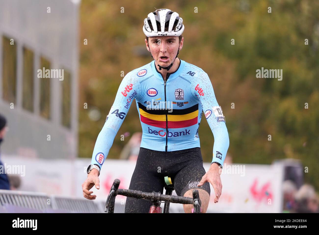 NAMUR, BELGIQUE - NOVEMBRE 5 : Emiel Veerstrynge de Belguim lors des ...