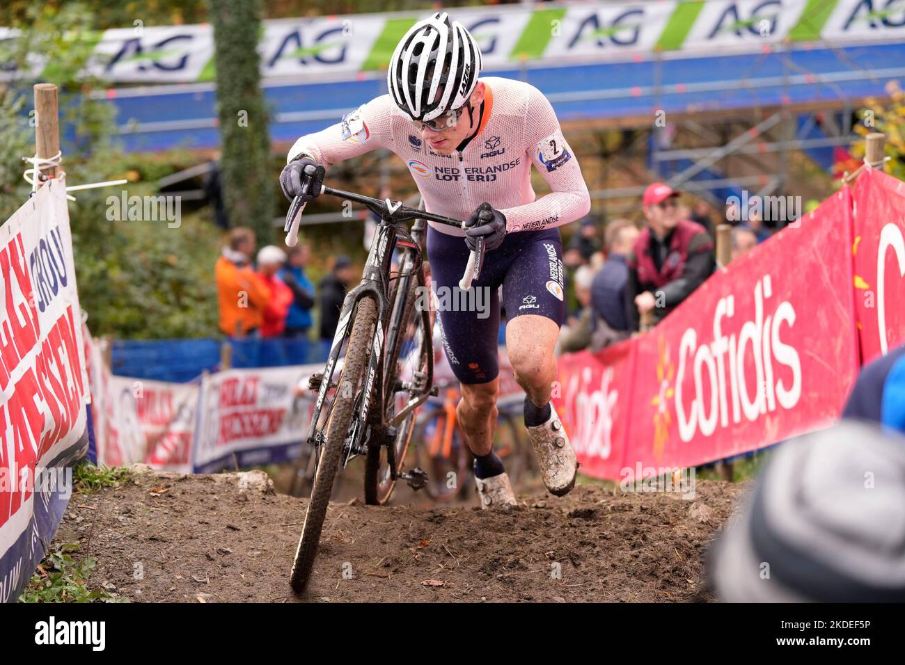 NAMUR, BELGIQUE - NOVEMBRE 5 : Bailey Groenendaal des pays-Bas lors des ...