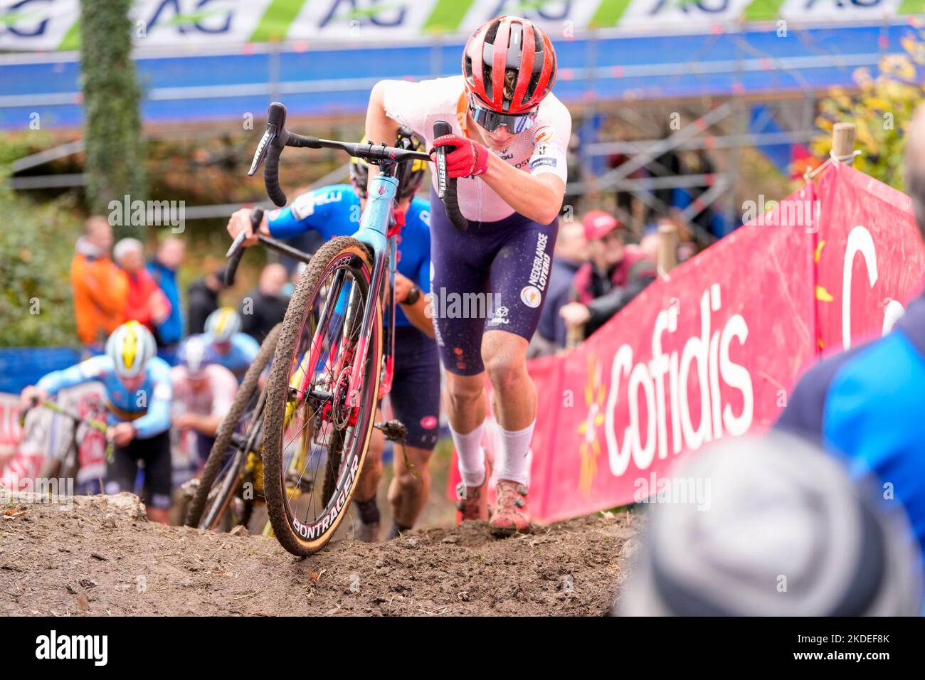NAMUR, BELGIQUE - NOVEMBRE 5 : David Haverdings des pays-Bas pendant ...
