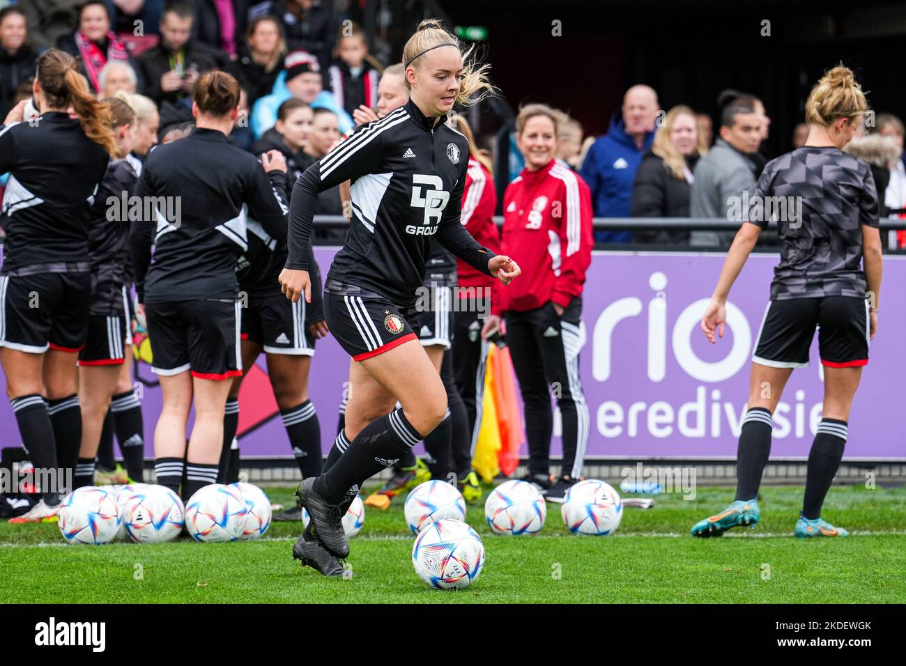 Rotterdam - Verspaget Amber de Feyenoord V1 lors du match entre ...