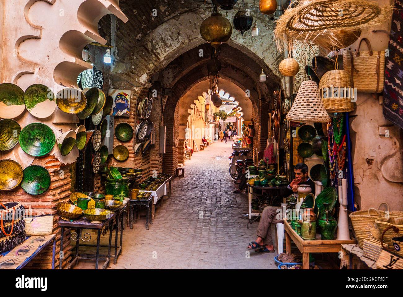 Maroc marrakech souq Banque de photographies et d’images à haute ...