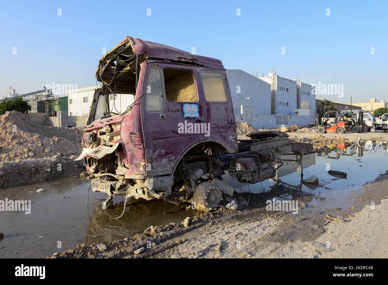 Camion accidenté Banque de photographies et d’images à haute résolution ...