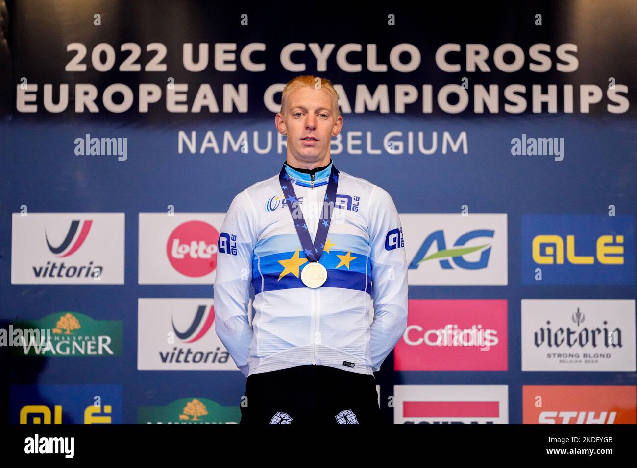 NAMEN, BELGIQUE - NOVEMBRE 6 : Michael Vanthourenhout de Belgique ...