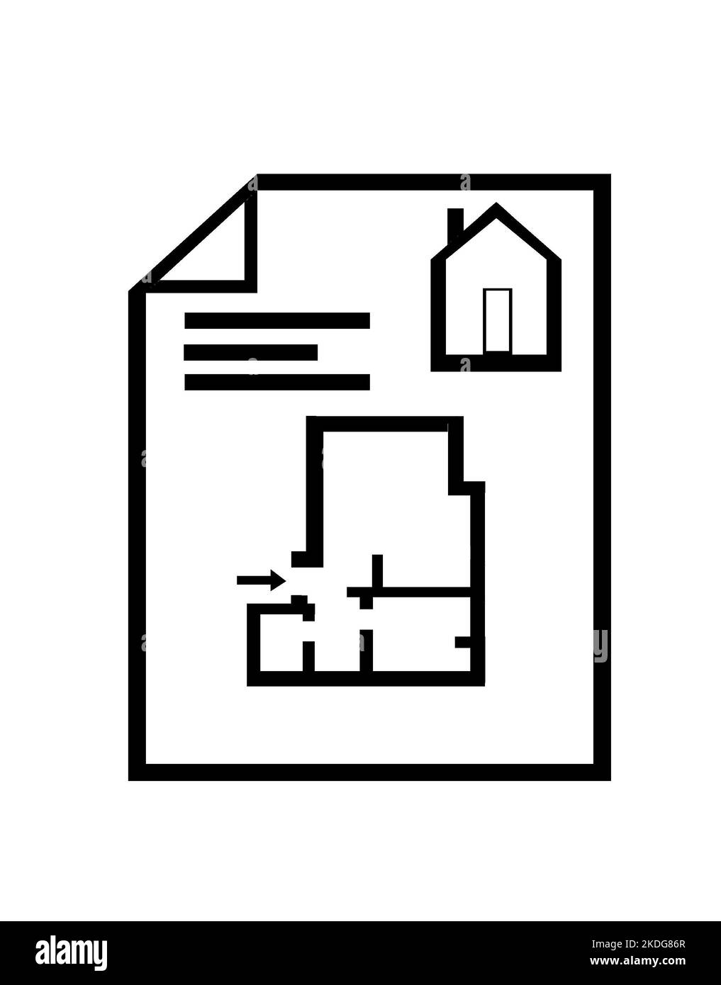 plan de 2d étages. Plan d'étage noir blanc. Plan d'étage. Espace ...