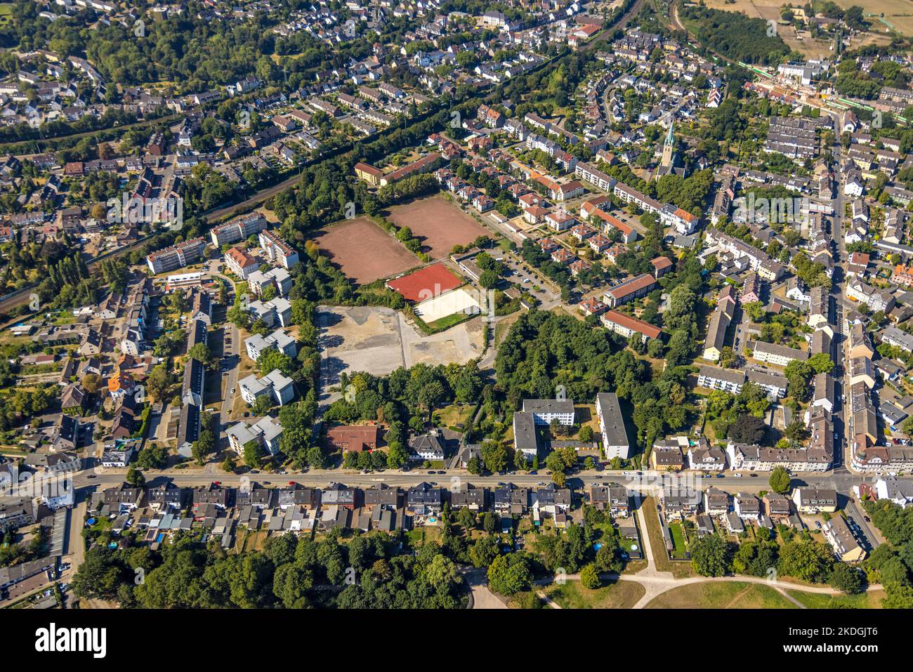 Immeubles de grande hauteur gerscheder weiden Banque de photographies ...