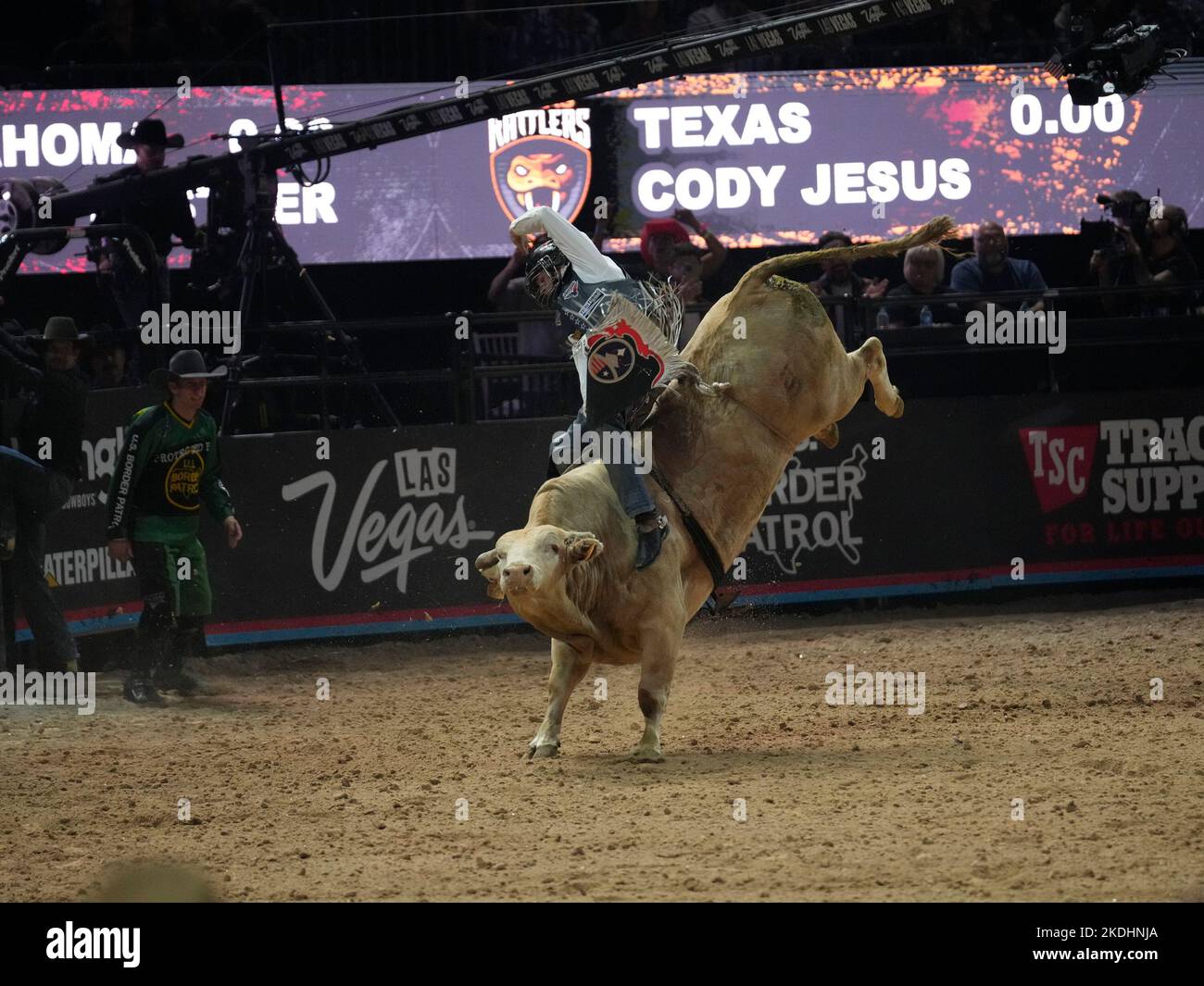 LAS VEGAS, NV - NOVEMBRE 6: Cody Jesus prend son meilleur cliché lors d ...