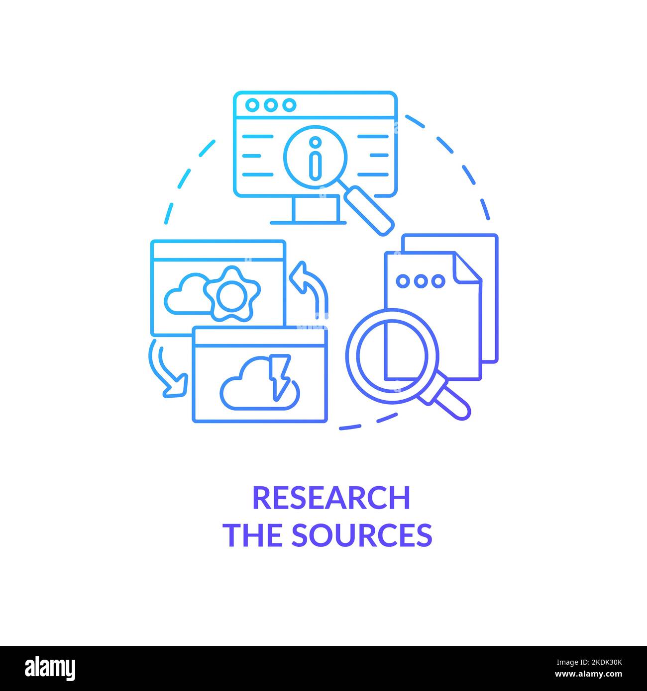 Sources officielles Banque d'images vectorielles - Alamy