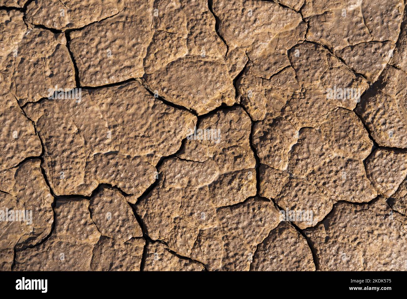 Sol sec dans les fissures, fond naturel, climat chaud. Sécheresse terre ...
