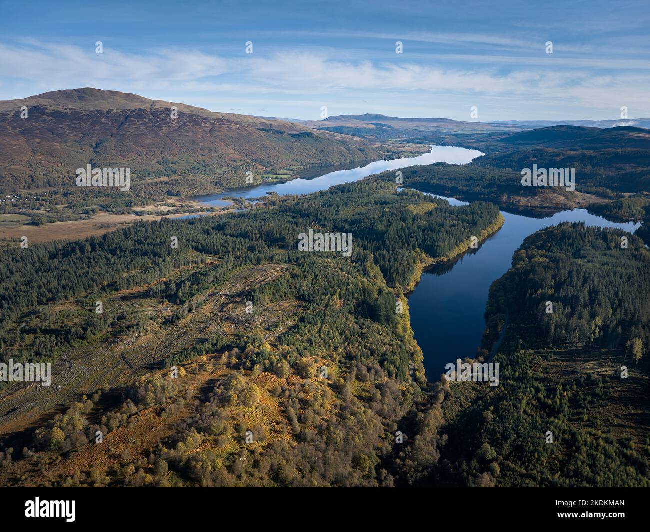 Drunkie loch Banque de photographies et d’images à haute résolution - Alamy
