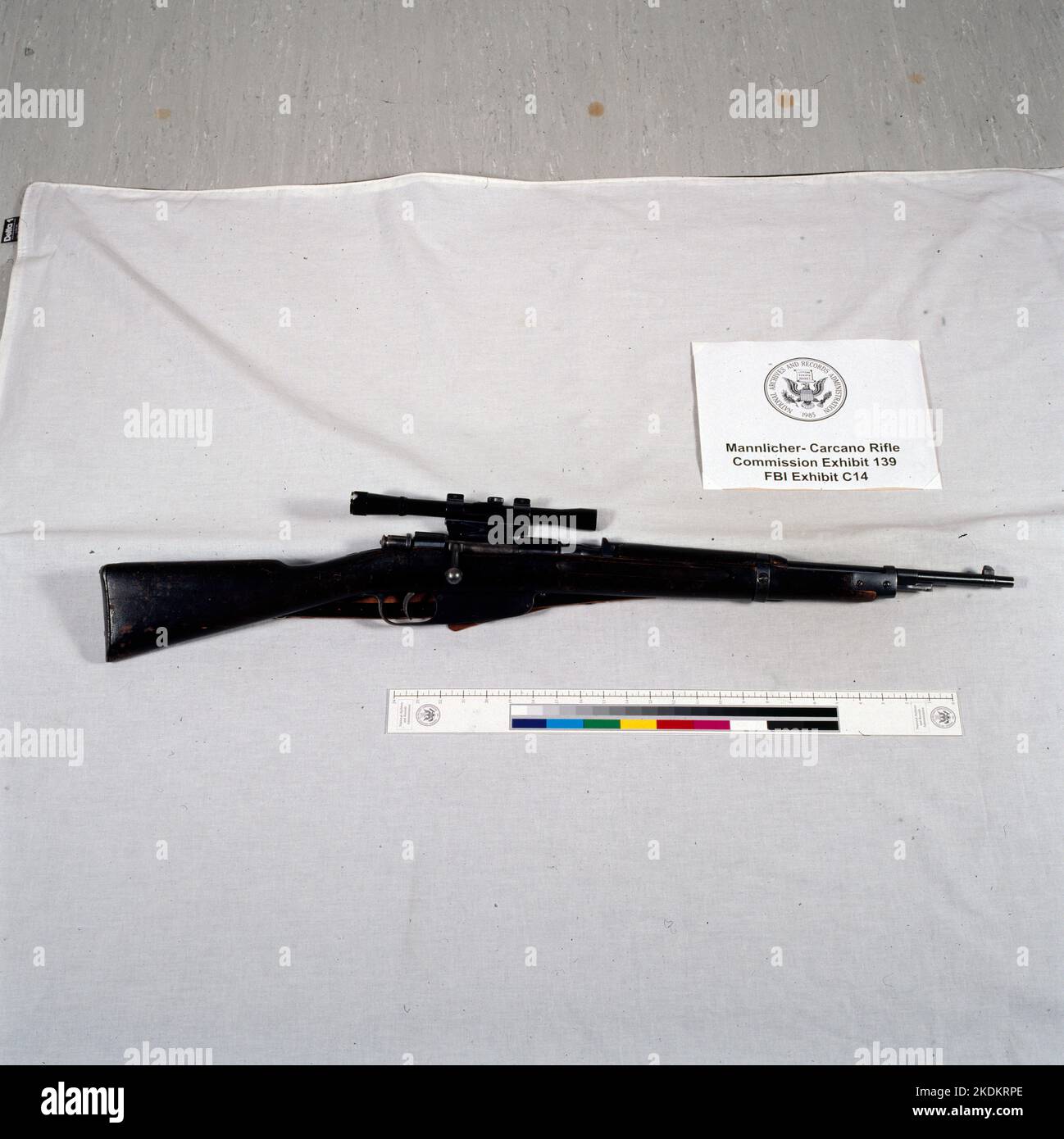 Fusil Mannlicher-Carcano appartenant à Lee Harvey Oswald et ...