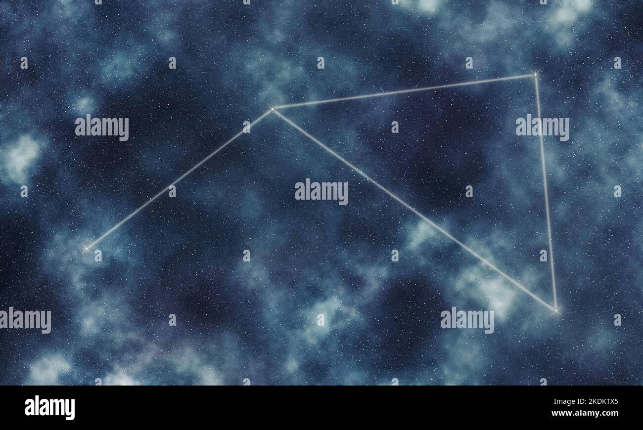 Antlia constellation space astronomy Banque de photographies et d ...