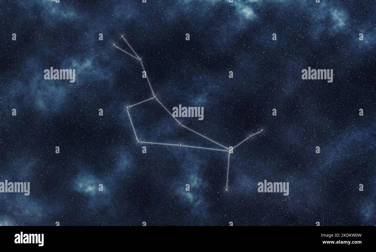 Bootes constellation space astronomy Banque de photographies et d ...