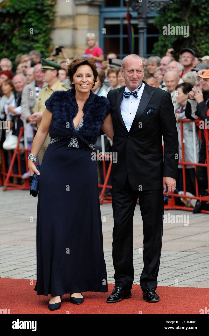 Tapis rouge du festival de bayreuth richard wagner Banque de ...