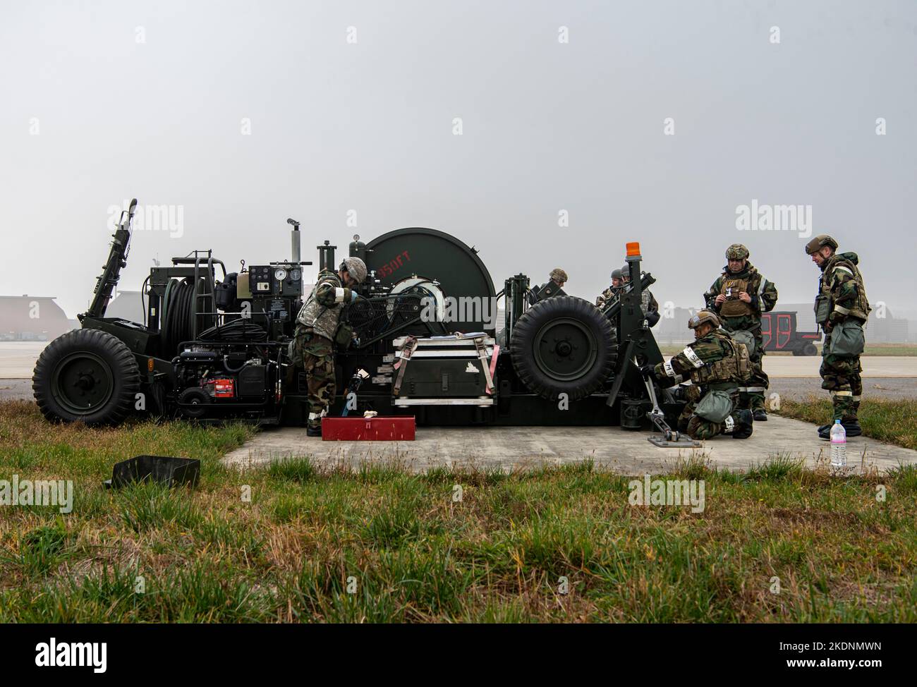Mobile aircraft arresting system Banque de photographies et d’images à ...