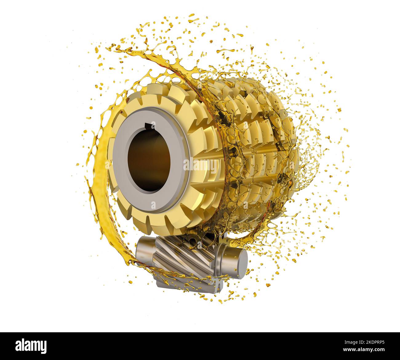 Engrenage de l'engrenage hélicoïdal processus de hoblage pour couper un ...