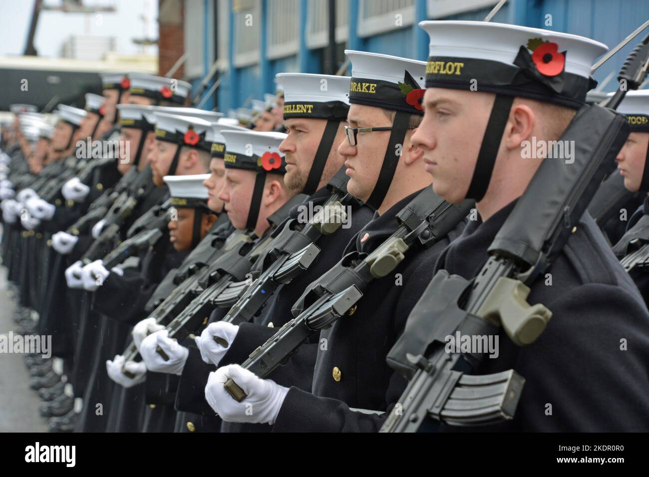 Les marins de la Marine royale répètent dimanche au HMS excellent ...