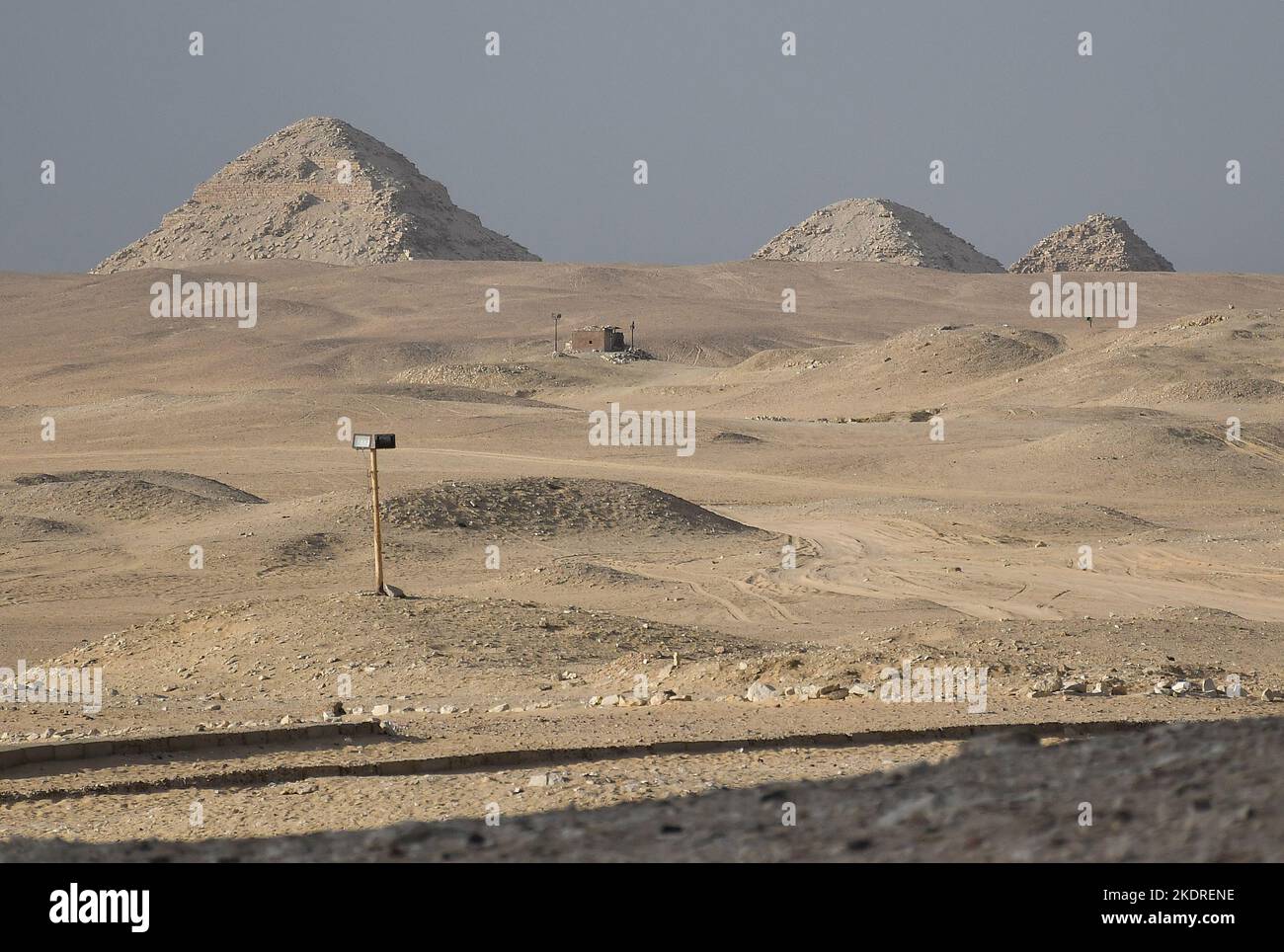 Site archéologique d'Abusir, les pyramides des rois de la 5 e dynastie ...