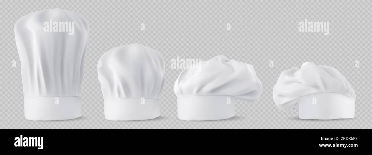 Chapeaux de chef, casquettes de cuisinier et toques de boulanger ...