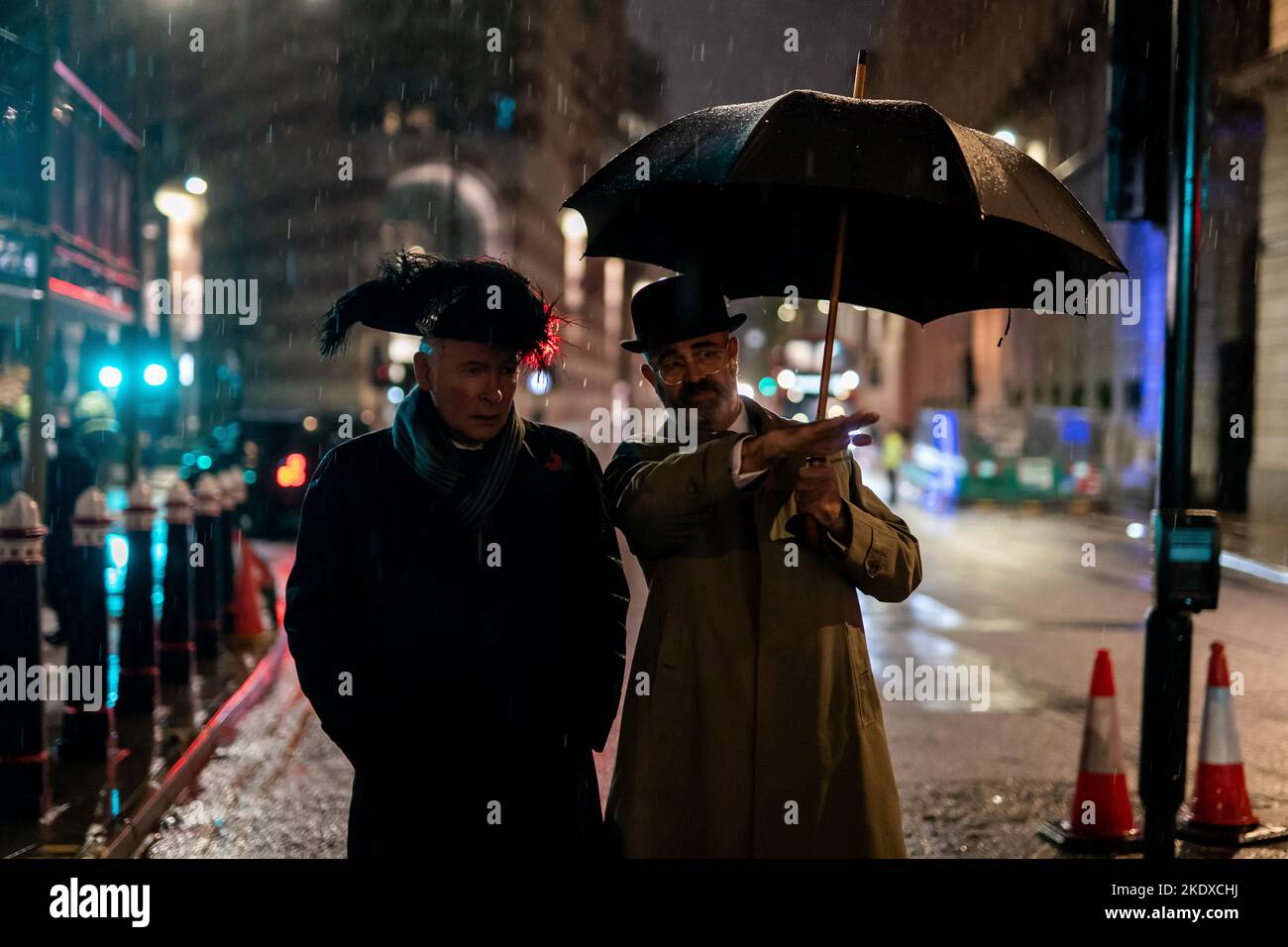 Le Lord Mayor Elect, le Lord Mayor of London Alderman Nicholas Lyons (à ...
