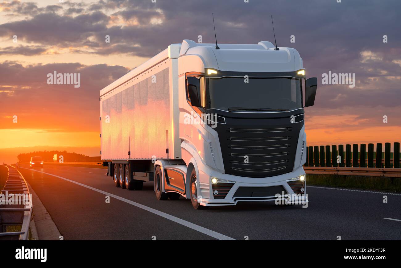 Camions remorques Banque de photographies et d’images à haute ...