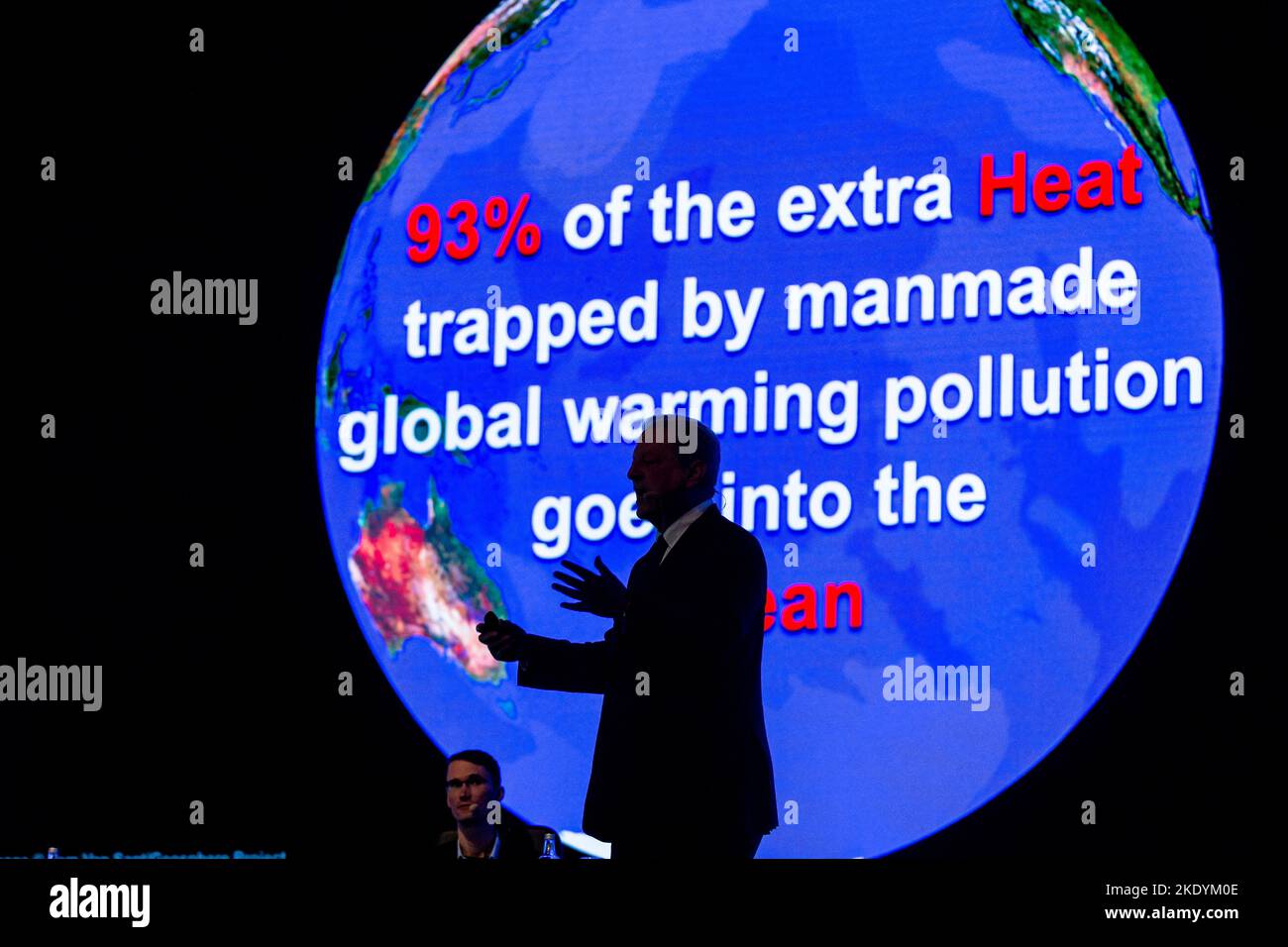 L’ancien vice-président américain et militant pour le climat Al Gore s ...