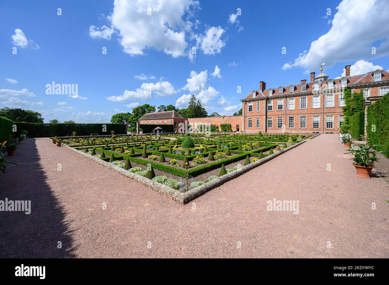 Hanbury hall et jardins Banque de photographies et d’images à haute ...