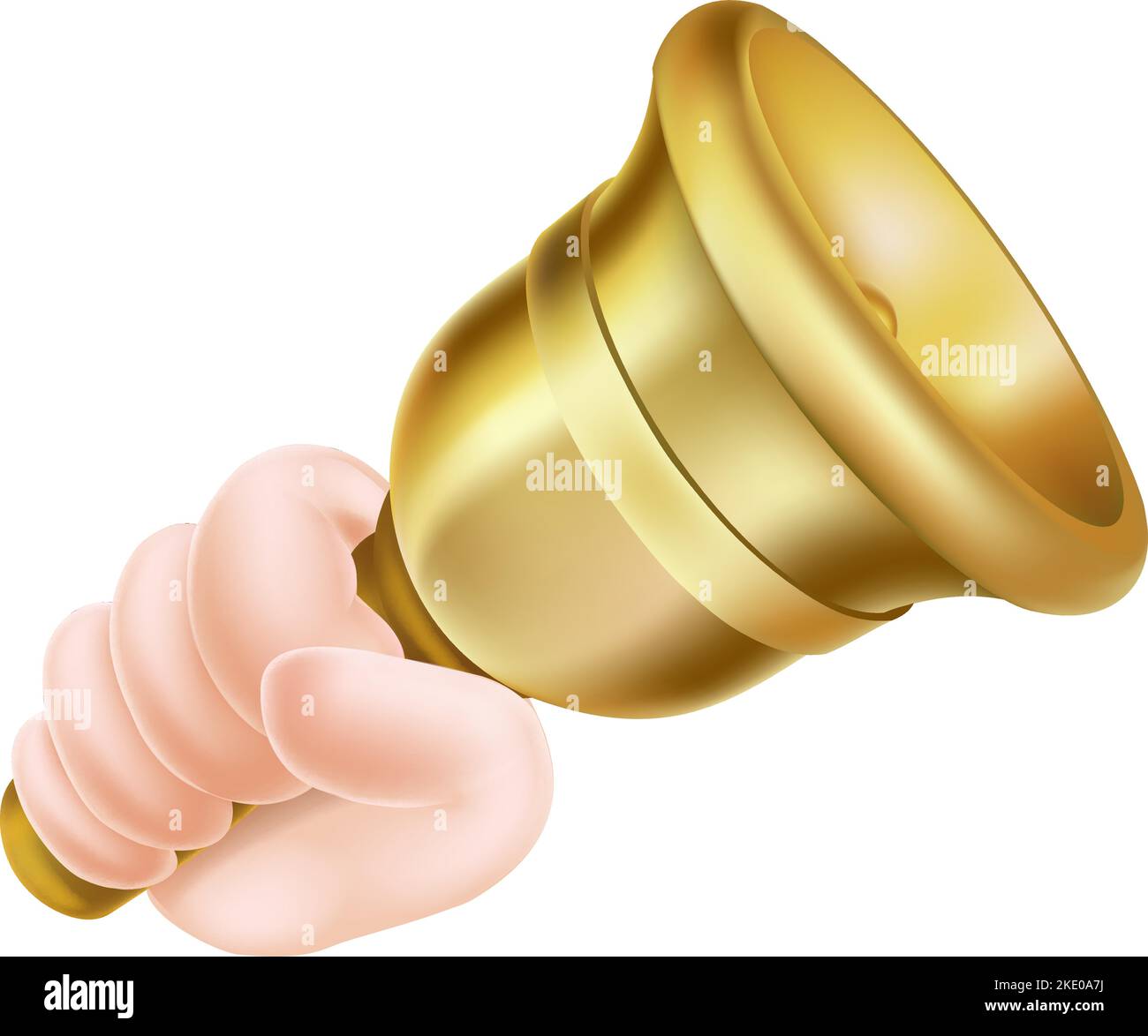 Bronze bell Banque d'images vectorielles - Alamy