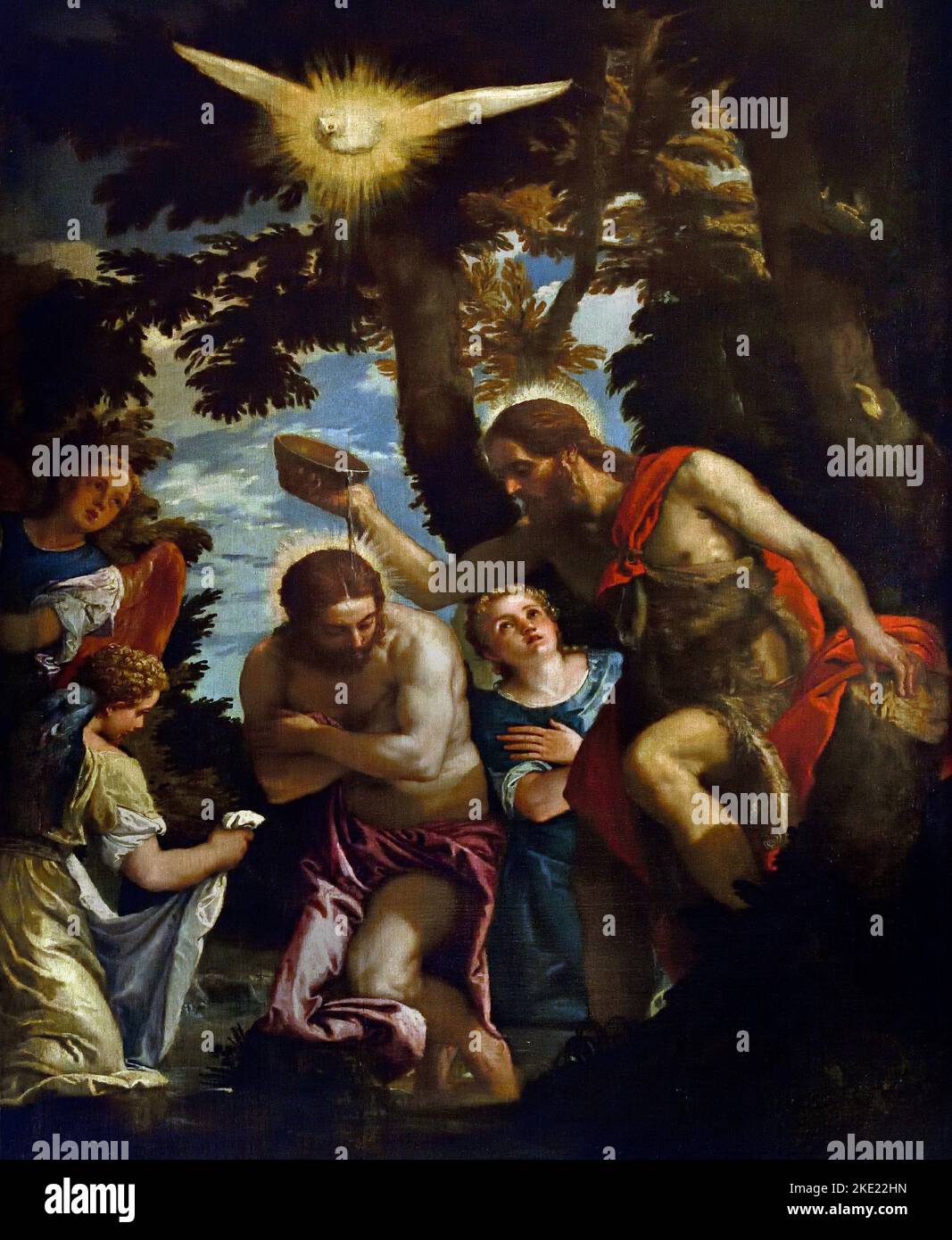 Battesimo Di Gesu - Baptême de Jésus - Jean-Baptiste par Veronese ...
