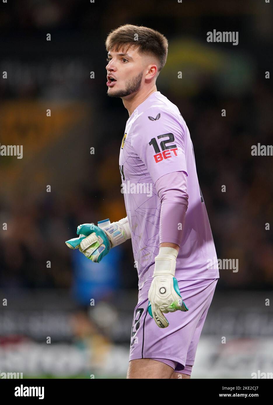 Wolverhampton Wanderers gardien de but Matija Sarkic lors du troisième ...