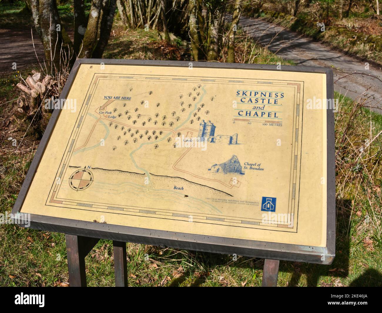 Chapelle de skipness Banque de photographies et d’images à haute ...