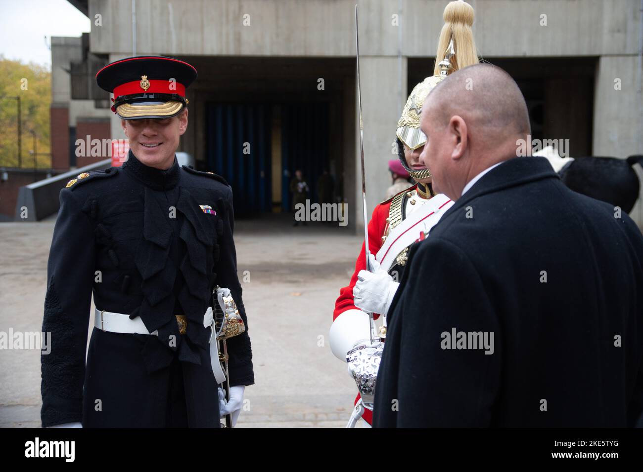 Londres, Royaume-Uni. 10th novembre 2022. Tenue de route et parade de passage pour le régiment ...