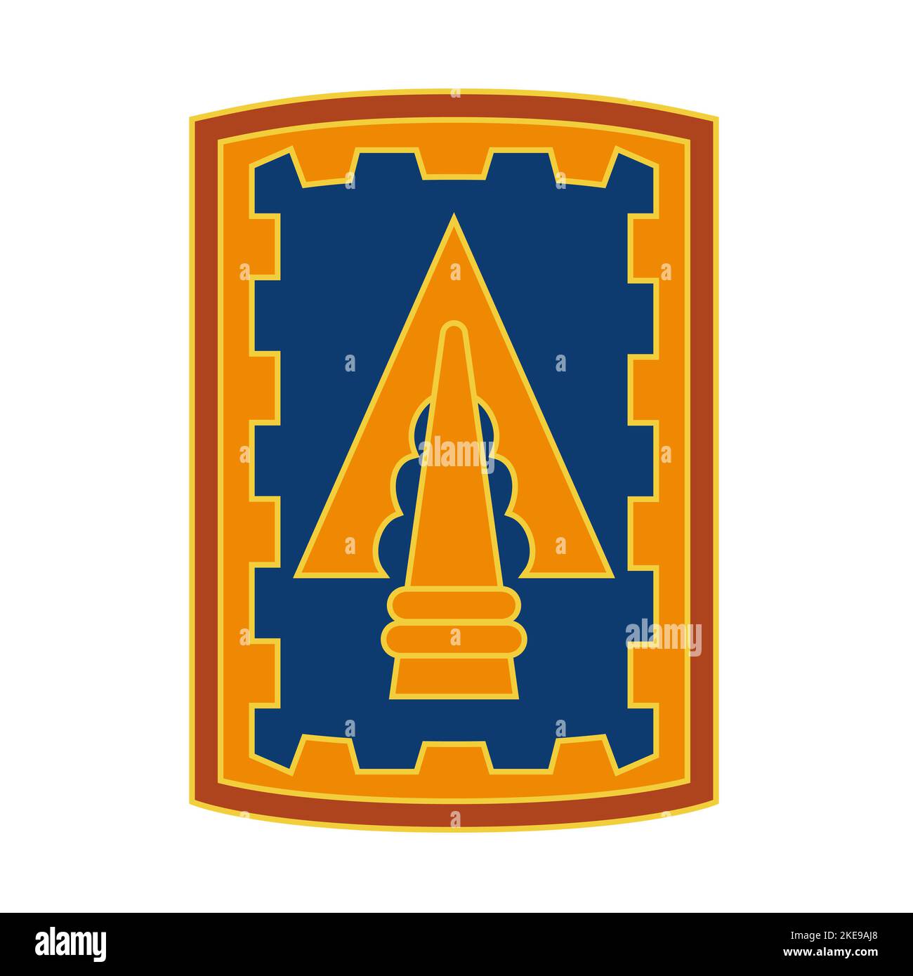 Badge d'identification de service de combat Banque de photographies et ...