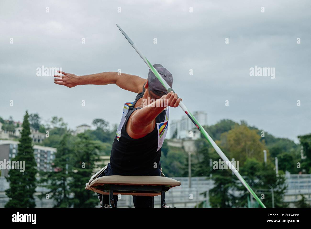 Lancer de javelot Banque de photographies et d’images à haute ...