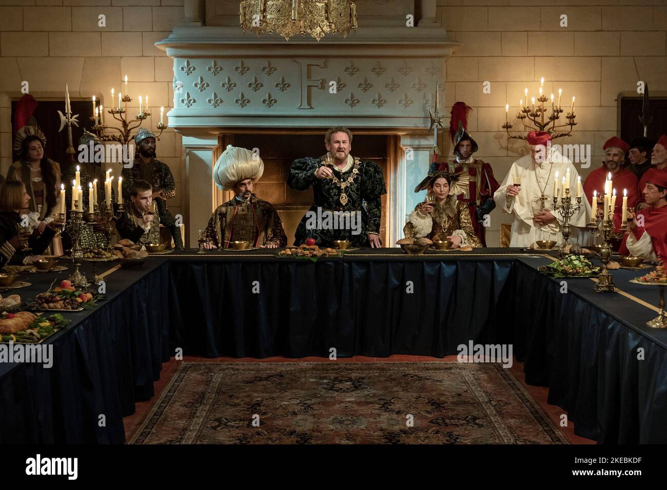 France. Colm Meaney, Alex Heath, Louis Landau et Rebecca Gethings dans ...