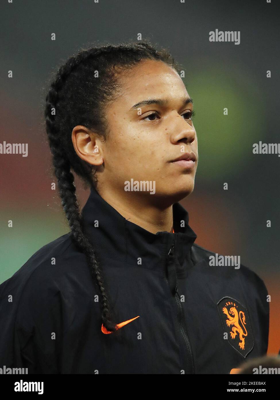 UTRECHT - Esmee Brugts des femmes néerlandaises pendant le match amical ...