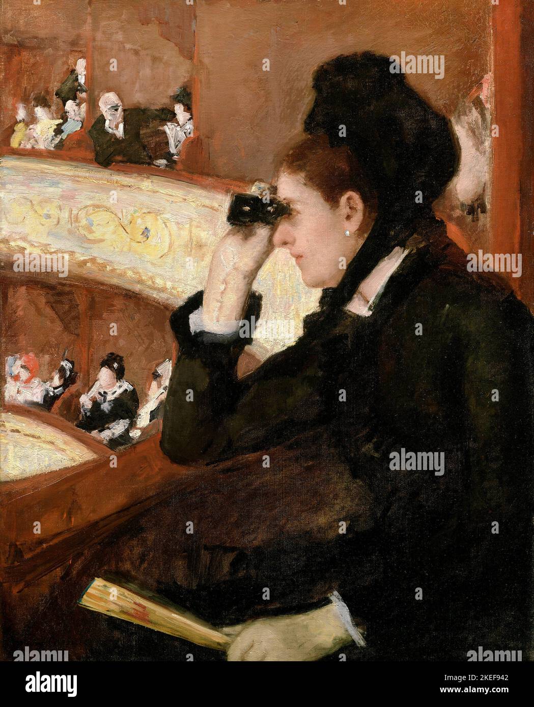 Oil on canvas fine art painting Banque de photographies et d’images à ...