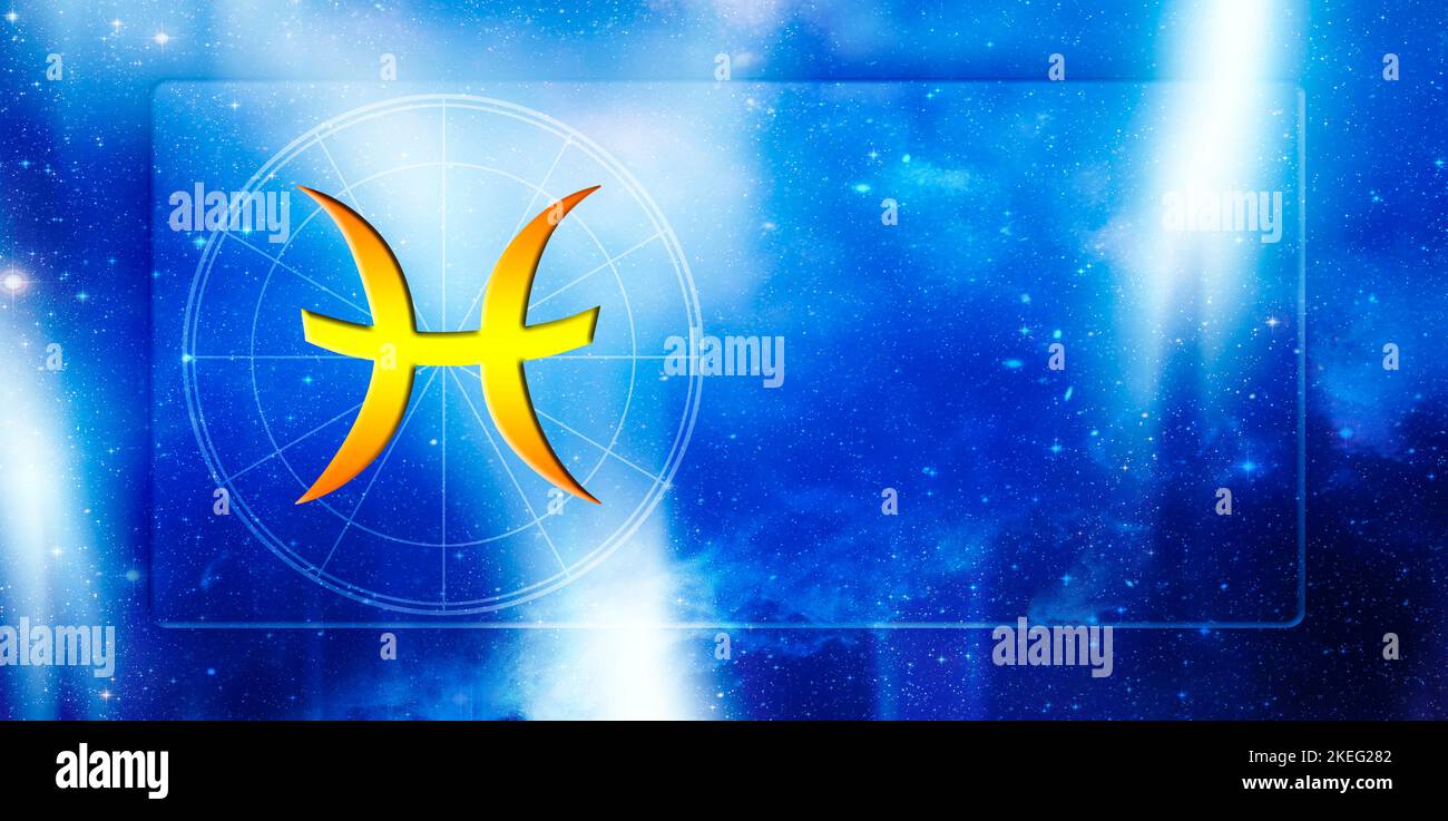 Symbole poissons signe astro Banque de photographies et d’images à ...