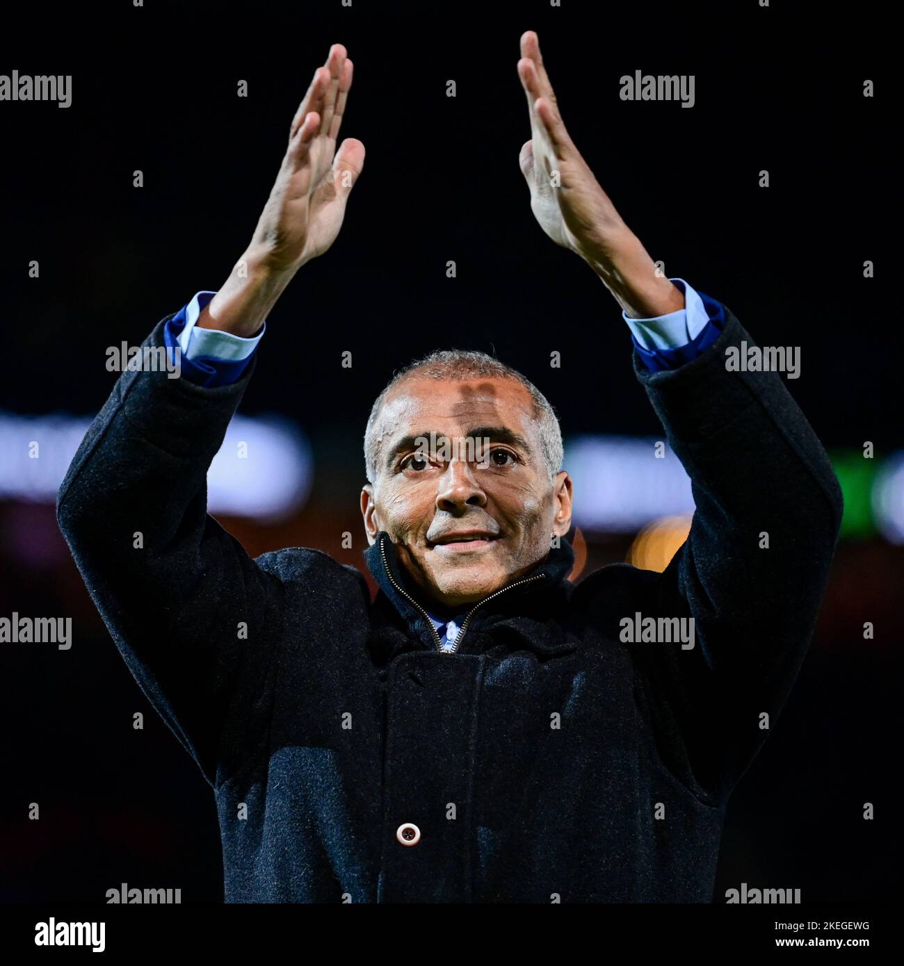 EINDHOVEN - ancien joueur du PSV Romario pendant le match néerlandais ...