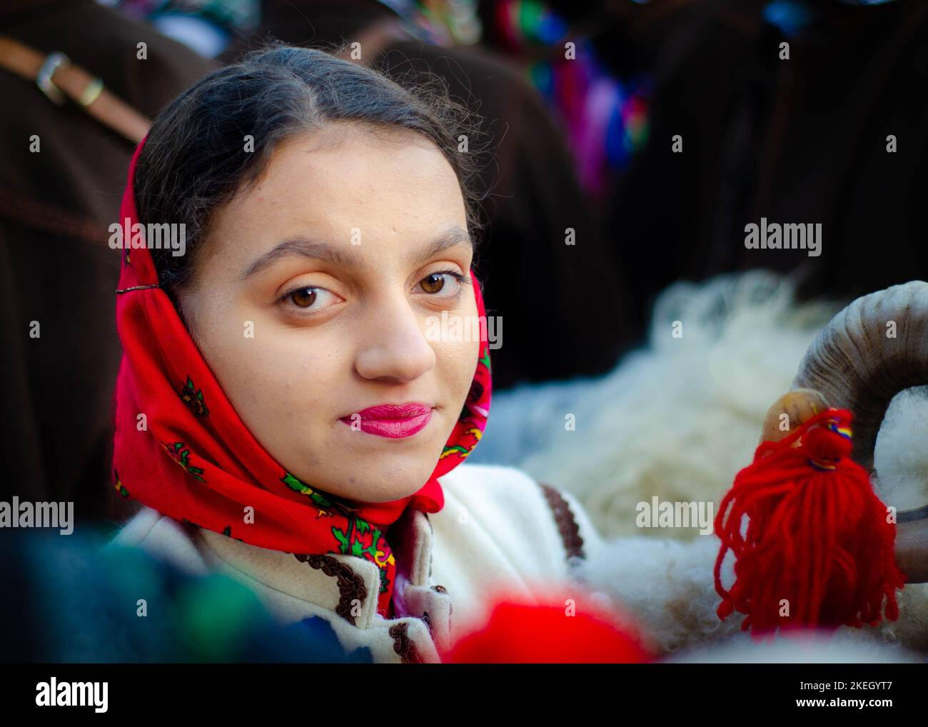 Beautiful romanian girl Banque de photographies et d’images à haute ...
