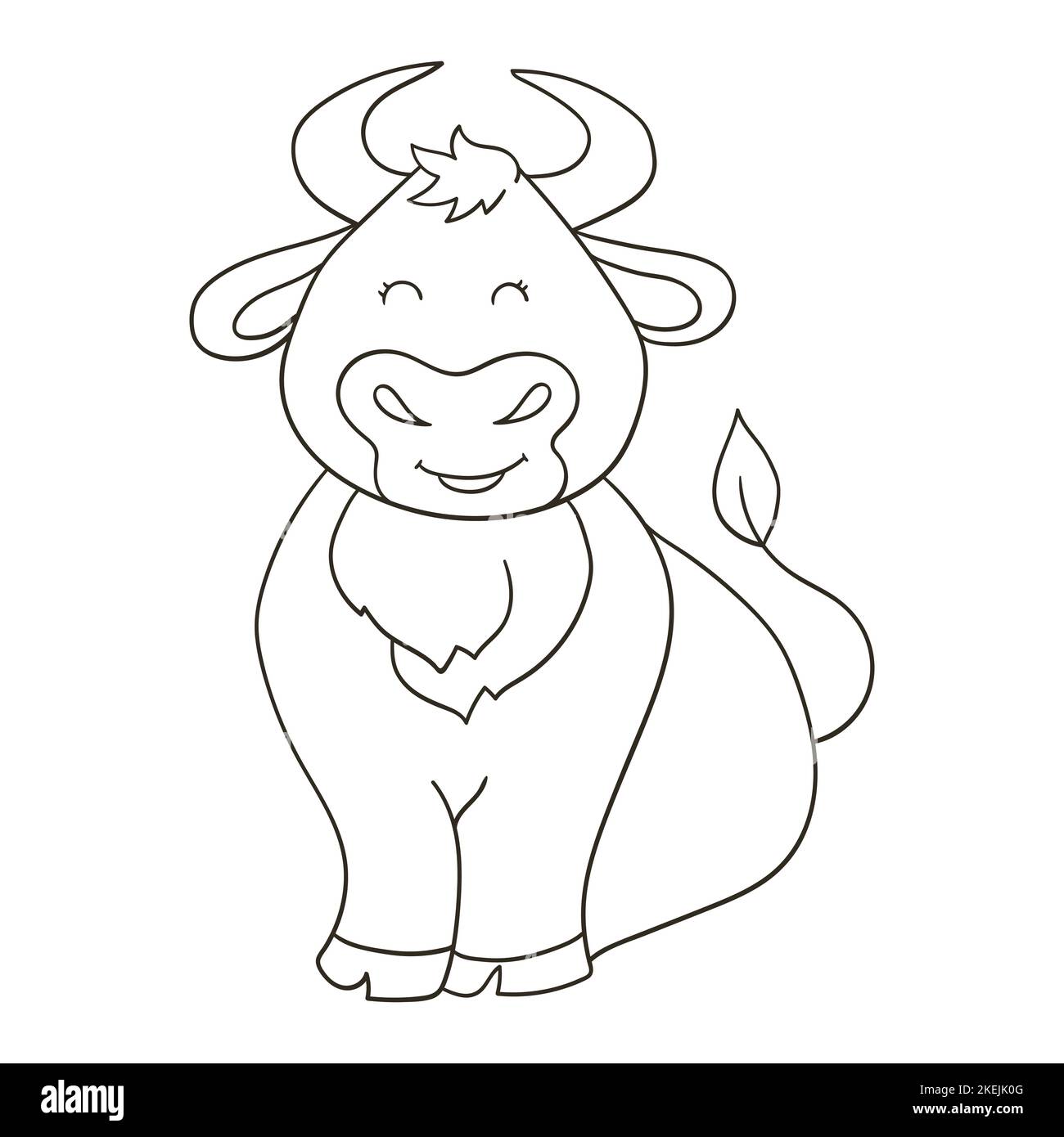 Illustration de style dessiné à la main. Colorier les dessins pour ...