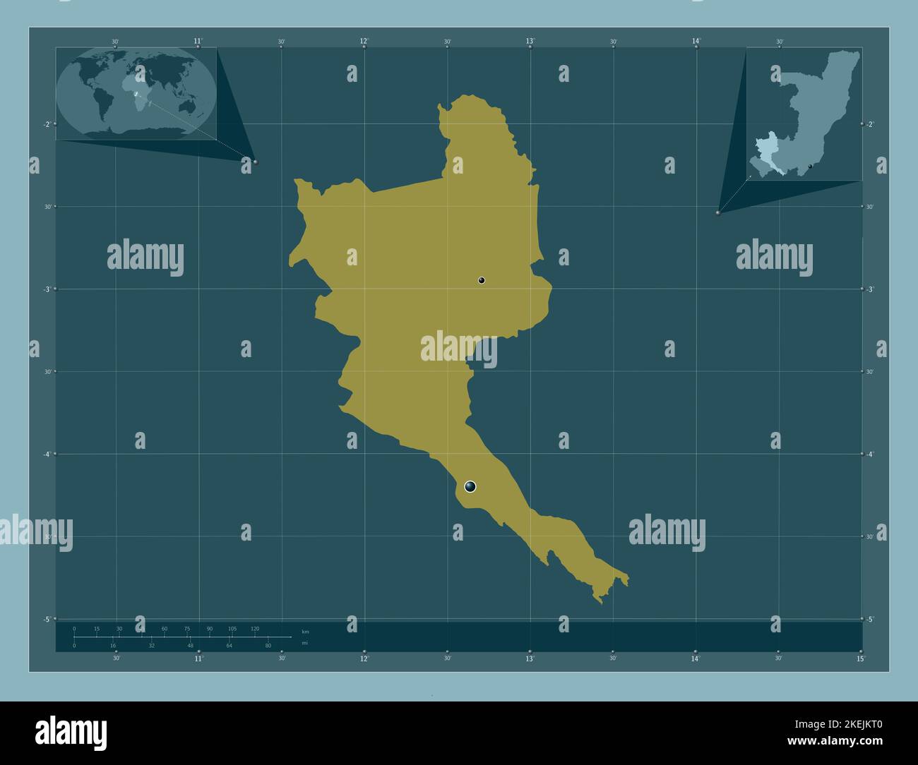 Congo brazzaville map niari Banque de photographies et d’images à haute ...