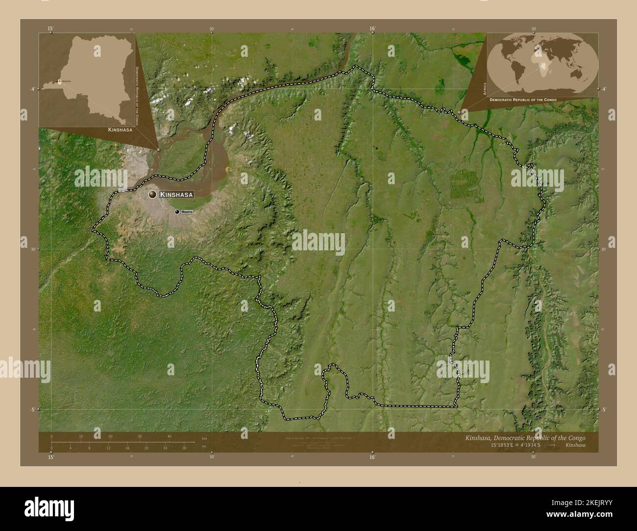 Province de kinshasa carte Banque de photographies et d’images à haute ...