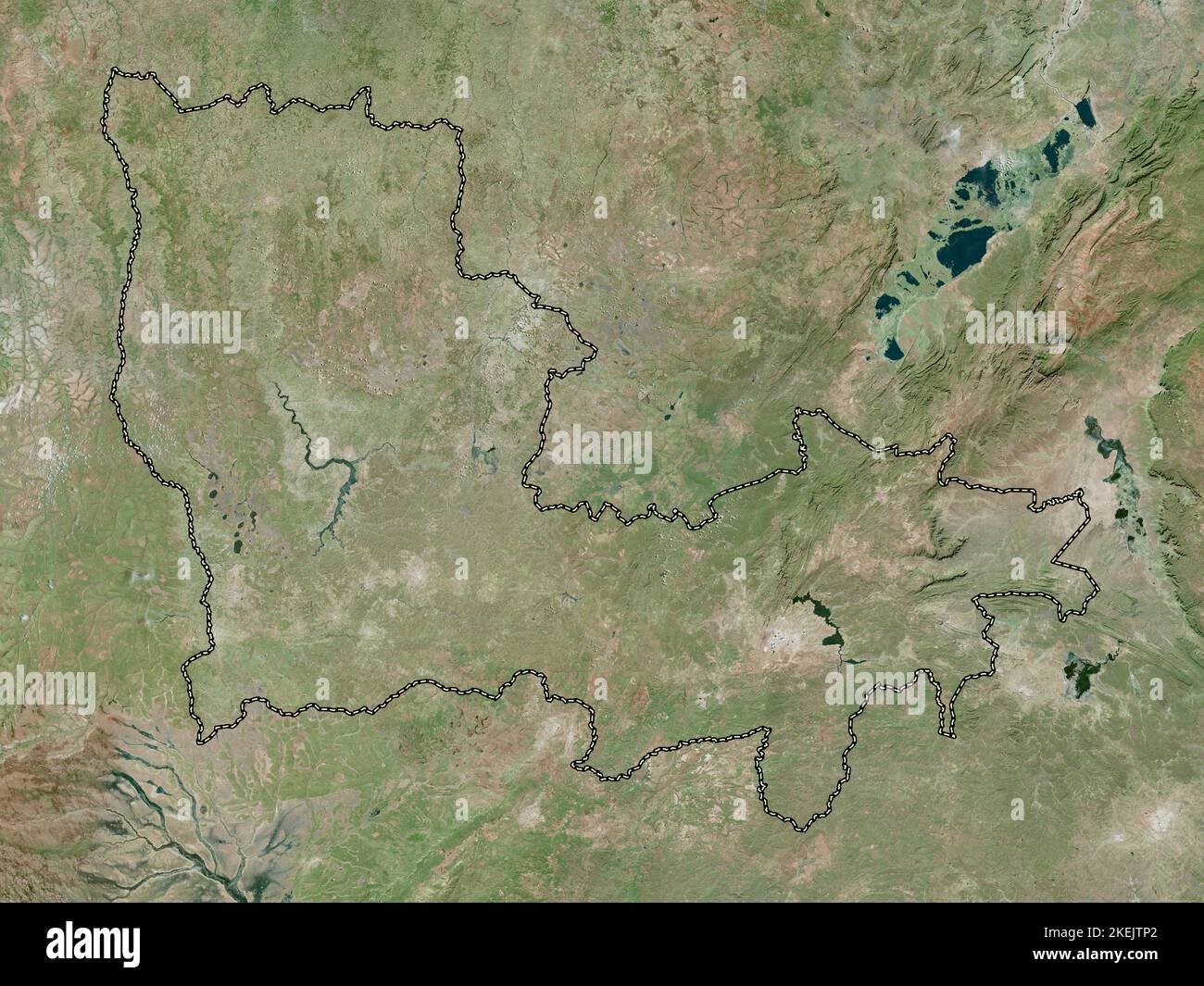 Lualaba, province de la République démocratique du Congo. Carte ...