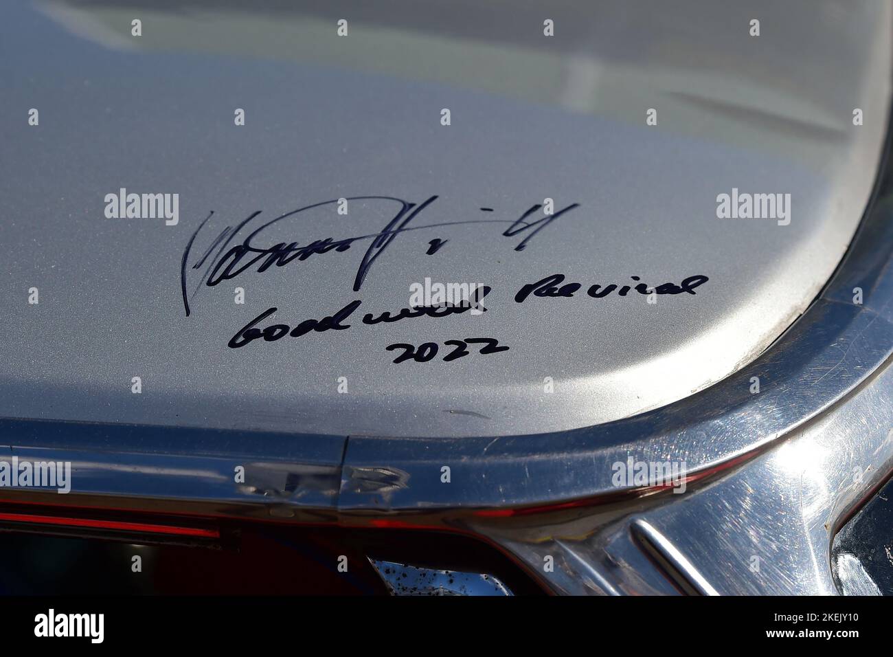 Signature de Damon Hill, Graham Hill Celebration, un célèbre et ...